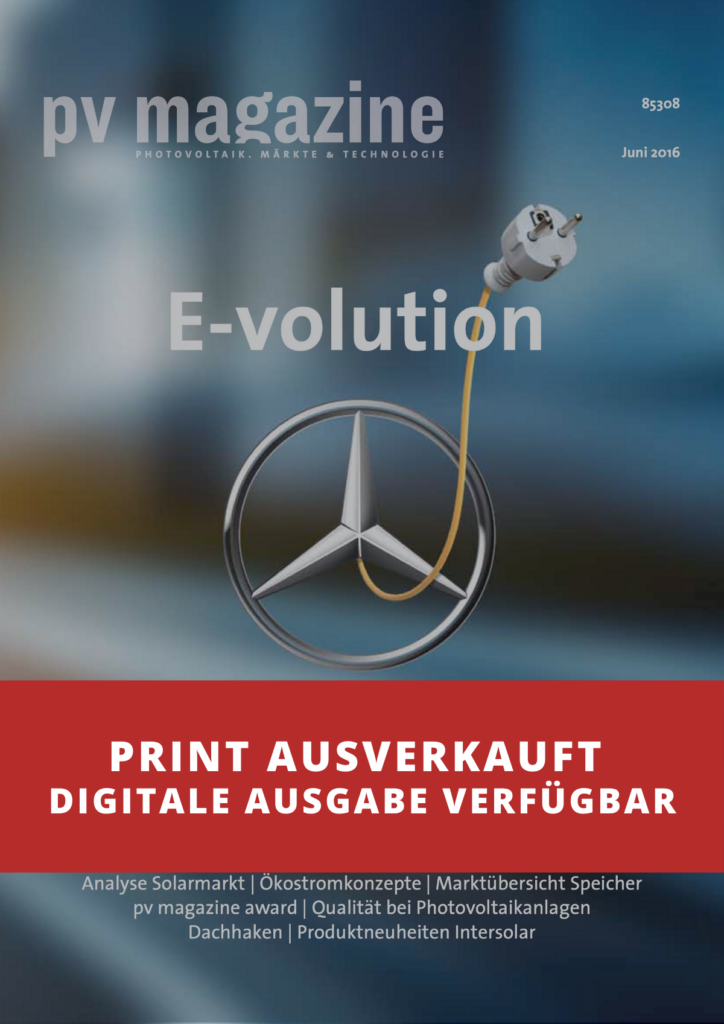 June 2016 Single Print & Digital Issue – pv magazine Germany – PRINT ...